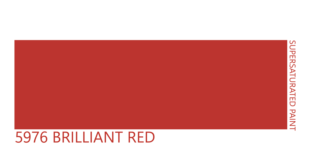 5976 SUPERSATURATED BRILLIANT RED - QUART - ScenicPaint.com
